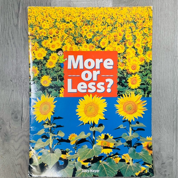 Vintage | Toys | Vintage Large Classroom Less Or More Book Homeschool ...